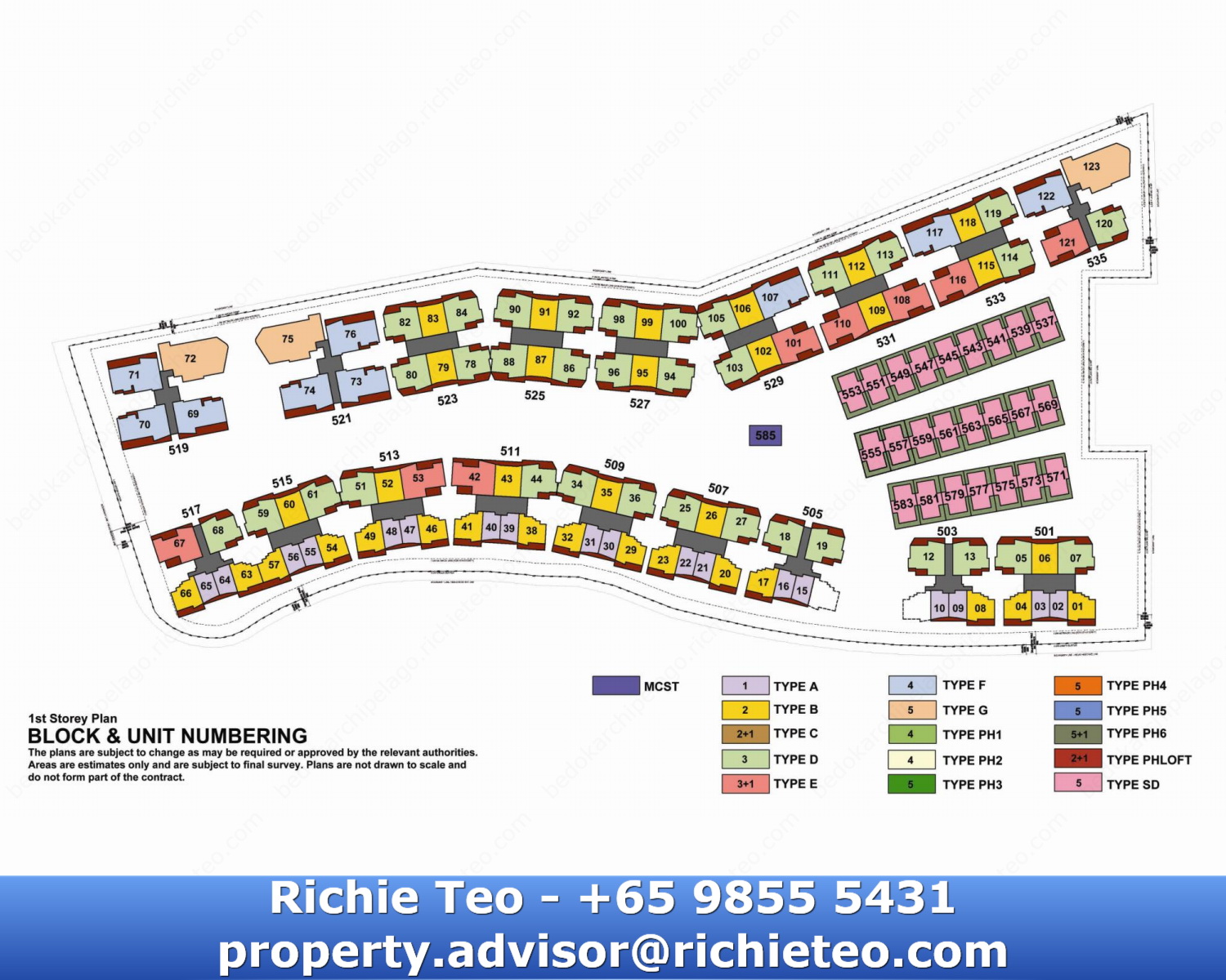 Floor Plan | Singapore Bedok Archipelago Condo